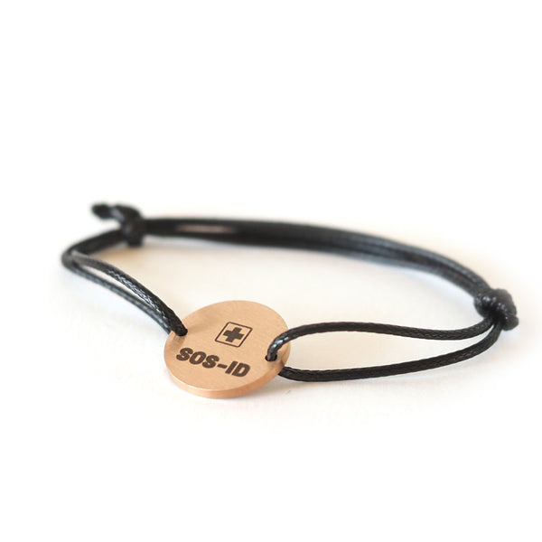 SOS-ID Notfall Segeltauarmband EXCLUSIVE